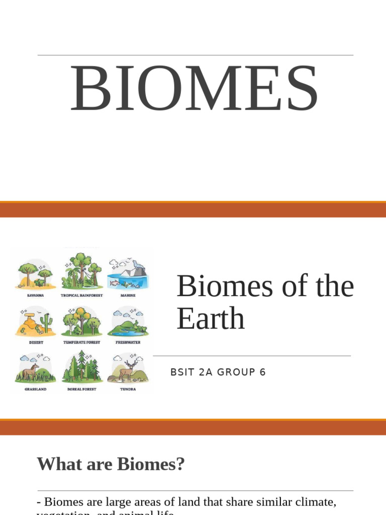 Understanding Earth's Biomes Explained | PDF | Forests | Tropics