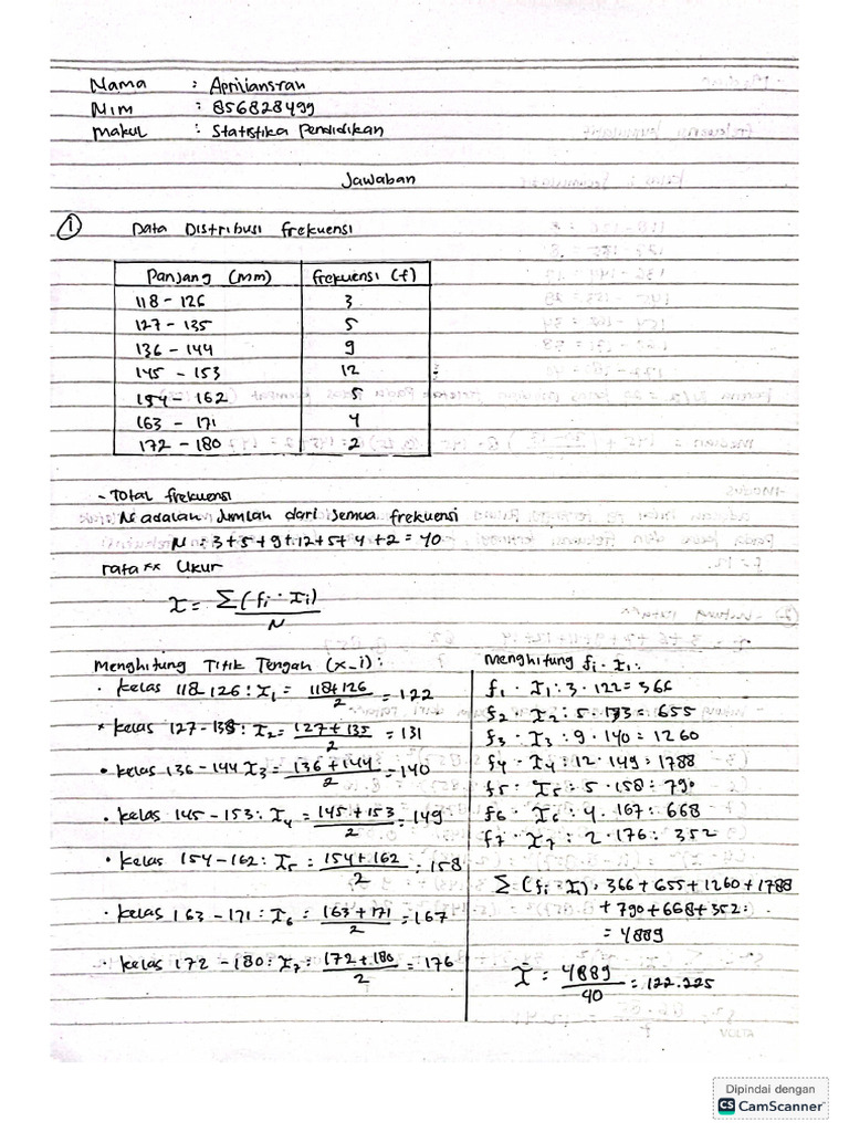 Tugas 2 Statika Apri | PDF