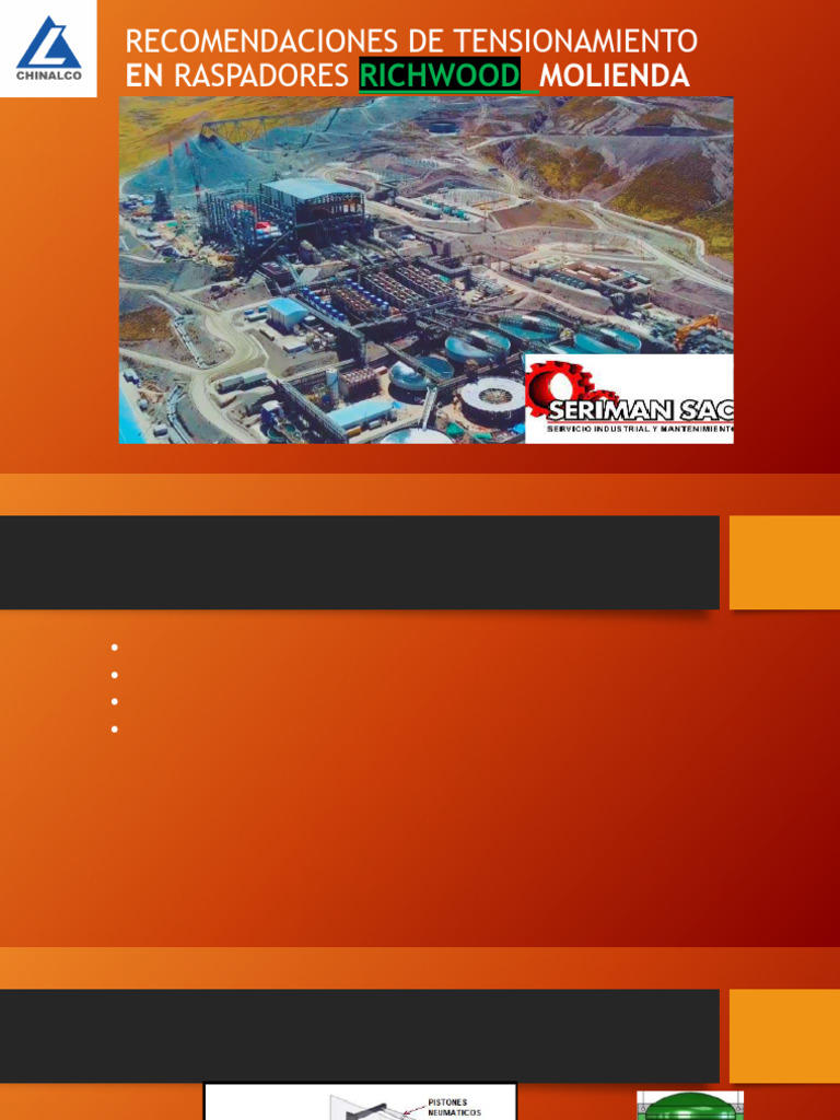 Presentacion Raspadores - Seriman Sac Agosto 2023 | PDF