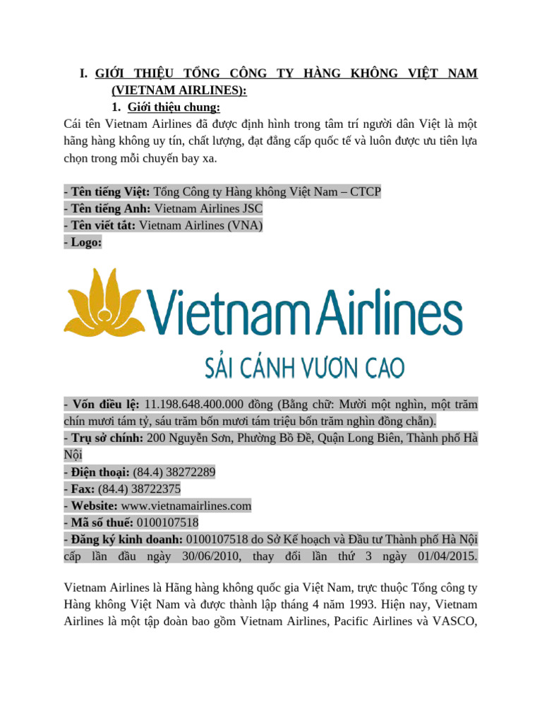 Bài VHDN - VNA | PDF