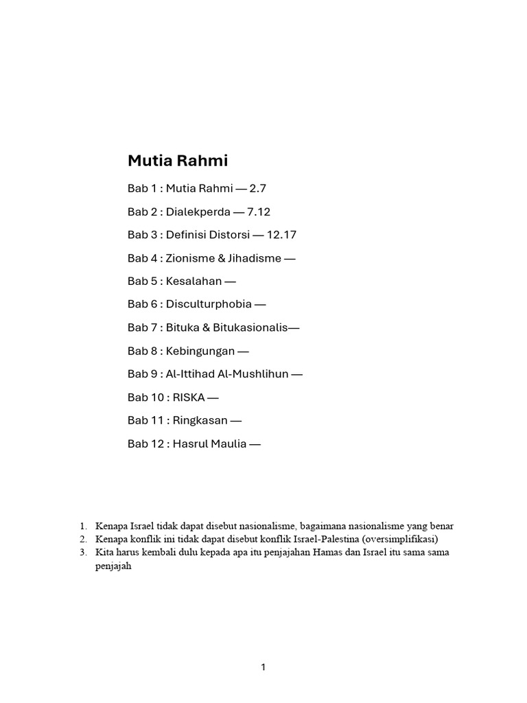 Mutia Rahmi - Draft Ke 2 | PDF