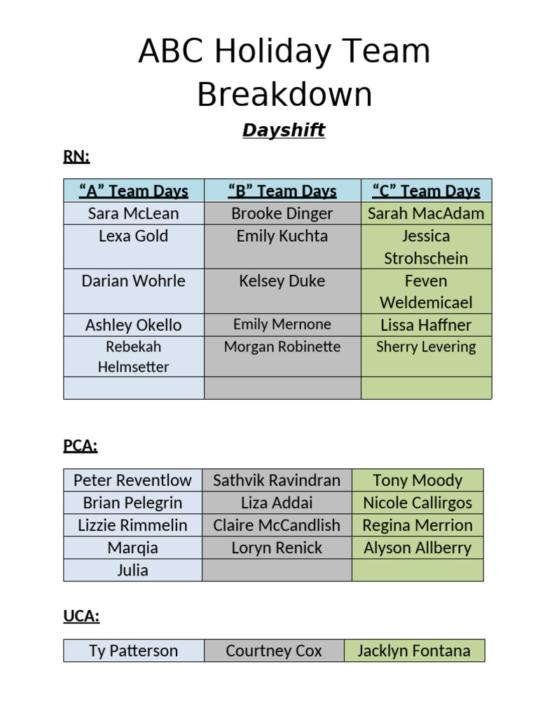 Tower 3 Holiday Schedule1 2020-2022 | PDF | December Observances | October Observances