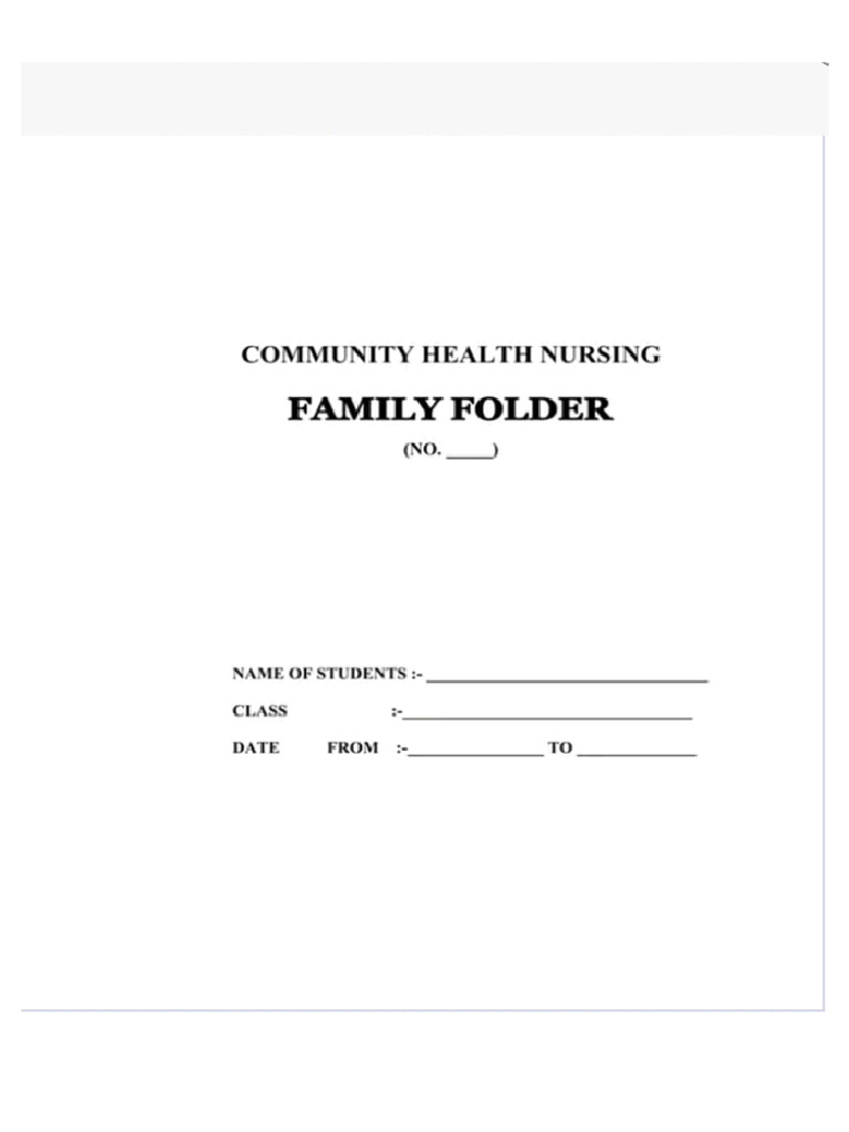 Family Folder | PDF
