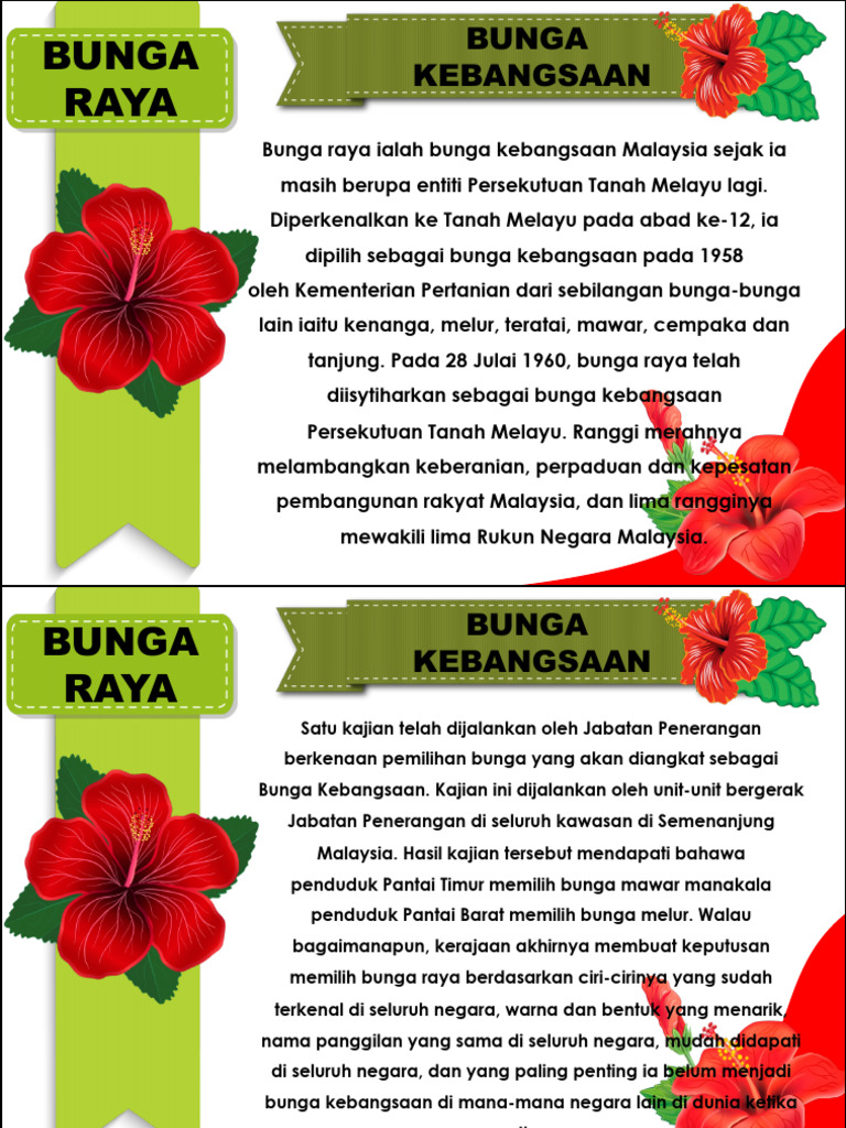 Bunga Raya | PDF