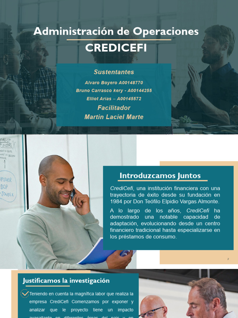 Presentación Credicefi | PDF | Logística | Calidad (comercial)