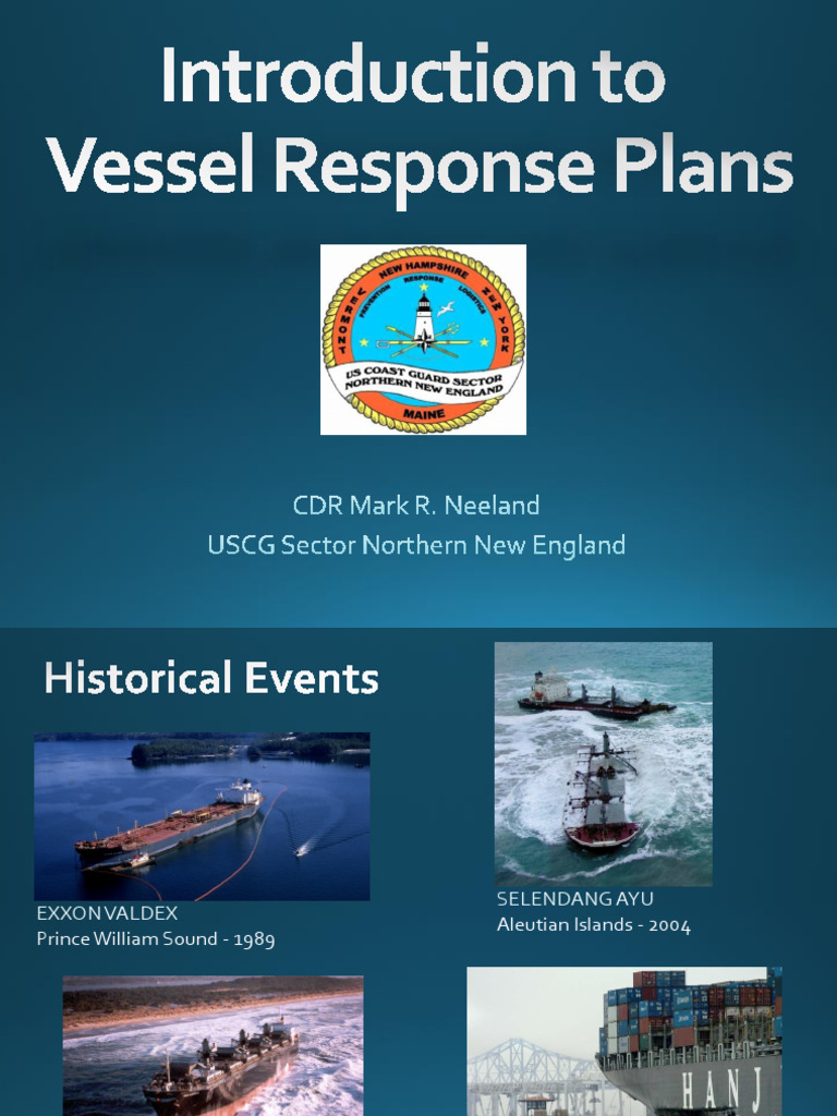 Vessel Response Plans | PDF | Oil Spill | Coast