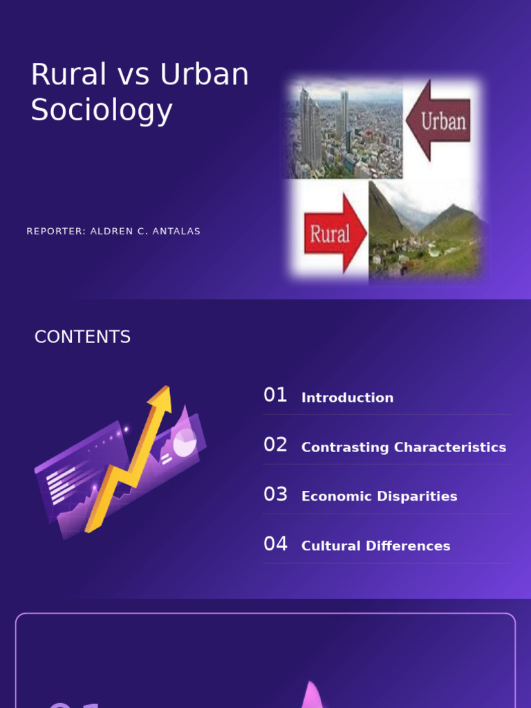 Rural vs Urban Sociology Insights | PDF | Rural Area | Community