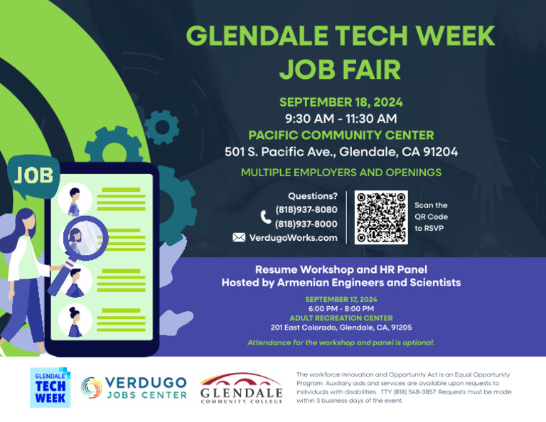 Tech Week Job Fair Flyer F | PDF