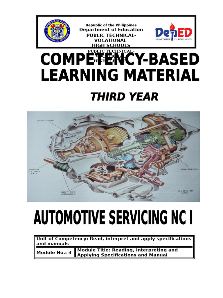 Read and Apply Automotive Manuals | PDF | Specification (Technical ...