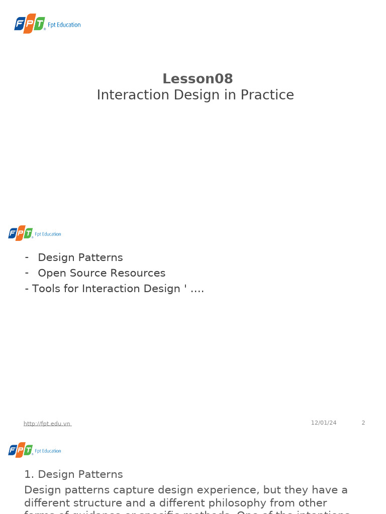 Slide 03 Lesson08 | PDF | Open Source | Prototype