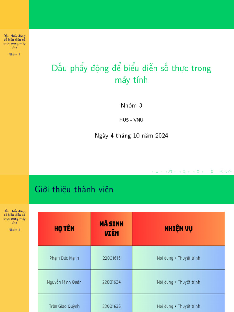 PresentationSlide ComArc Sem1 2023 2024 DucManhQuanQuynhTuan | PDF