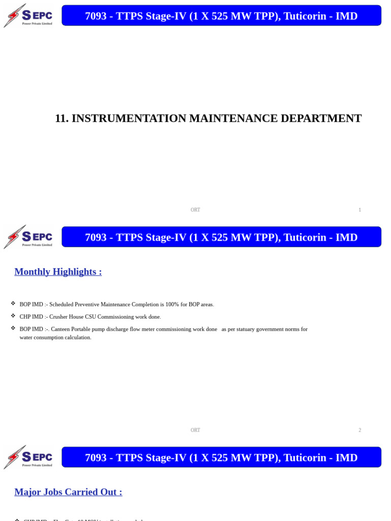 Ort Bop C&i - Oct - 2024 | PDF | Equipment | Tools