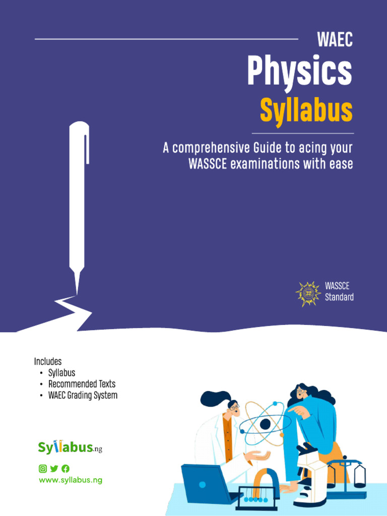 Physics Waec Syllabus Syllabusng Pdf Force Waves