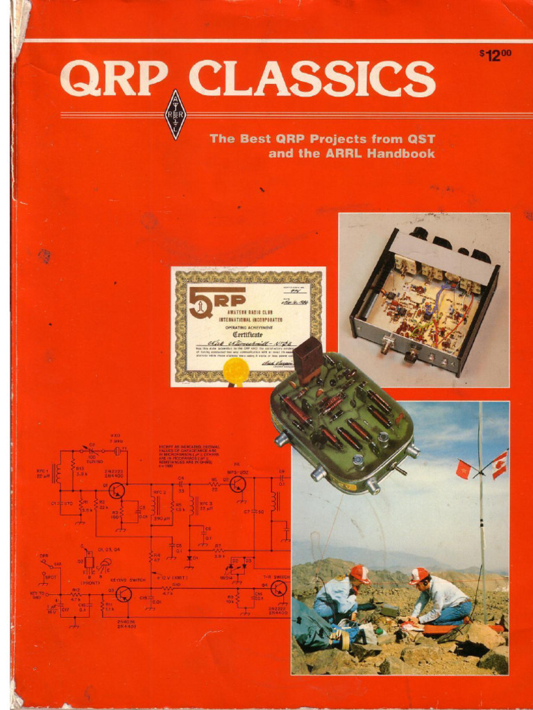 Arrl - QRP Classics (First Edition 1990) | PDF