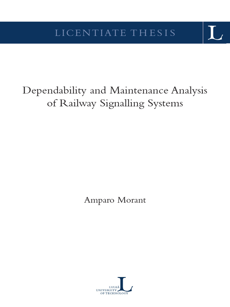 Amparo Morant | PDF | Reliability Engineering | System