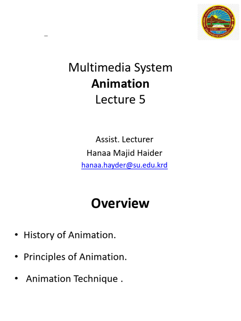 5 Multimedia Animation | PDF | Animation | Imaging