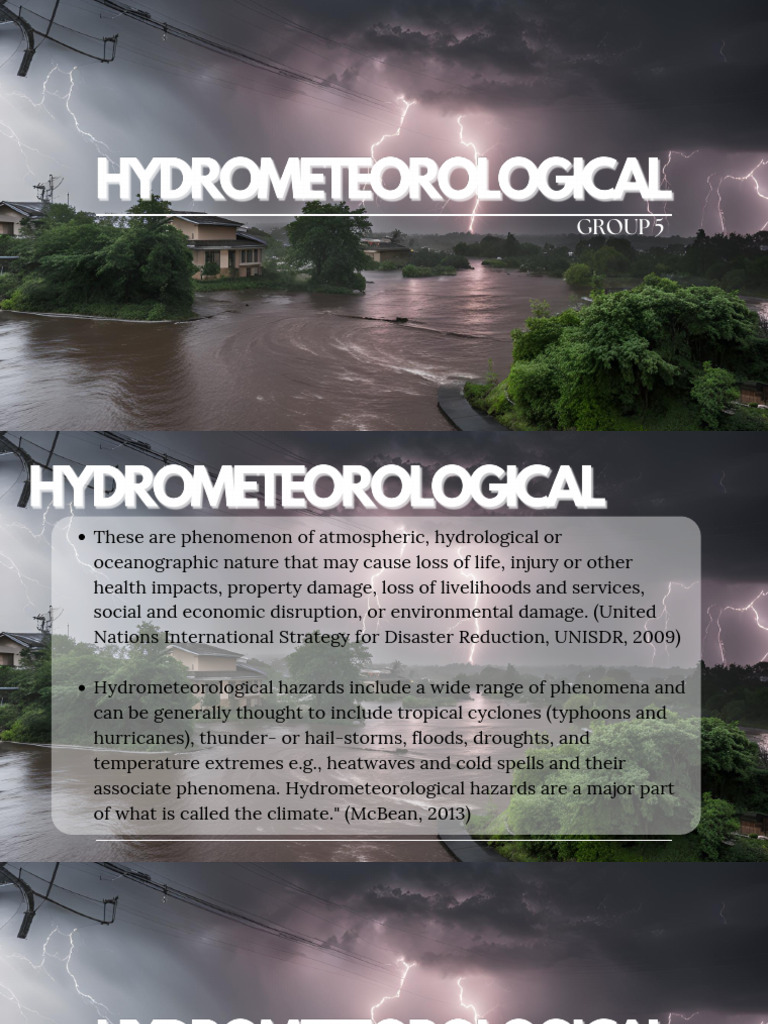 Hydrometeorological 20241129 132157 0000 | PDF | Tropical Cyclones | Thunderstorm