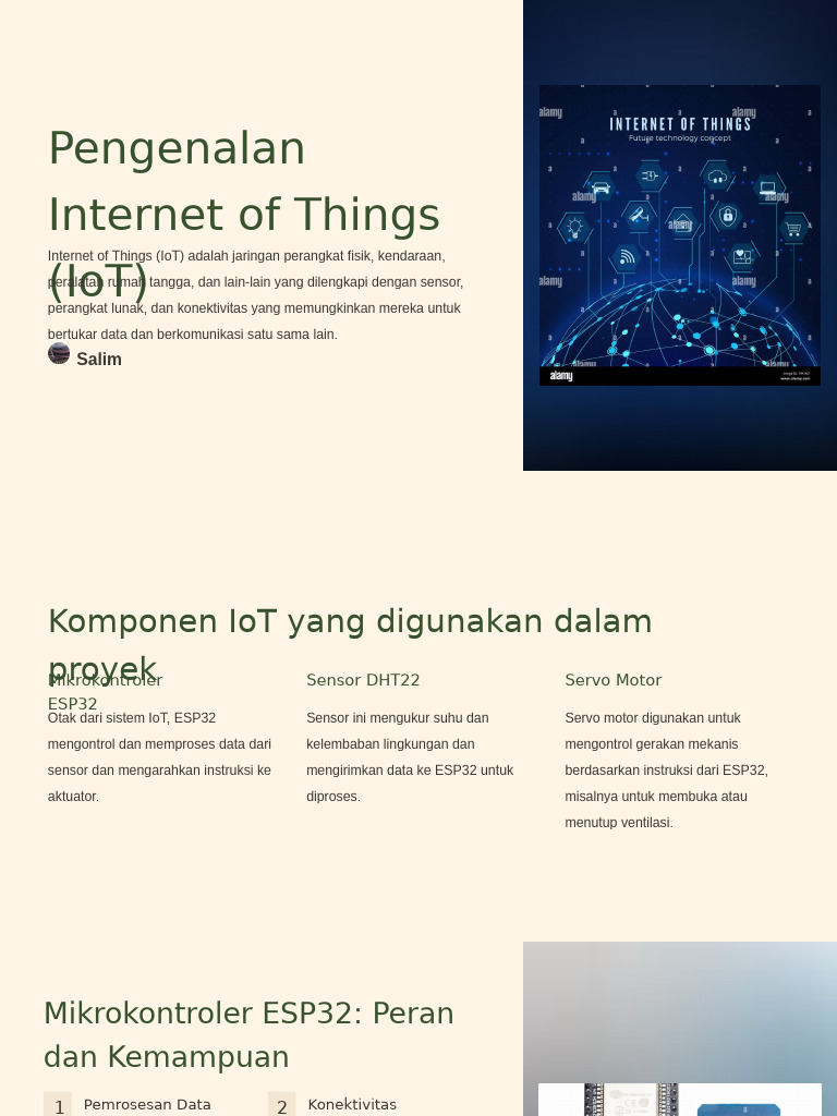 Mengenal Komponen IoT Yang Digunakan Dalam Proyek | PDF