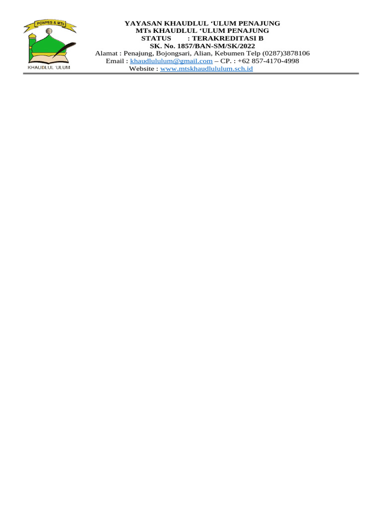 Kop MTS | PDF