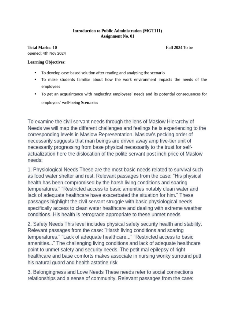 mgt111 Assignment 1 Done | PDF | Behavioural Sciences | Psychological Concepts