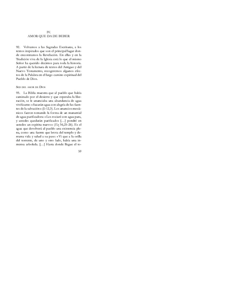 Amor Que Da de Beber | PDF