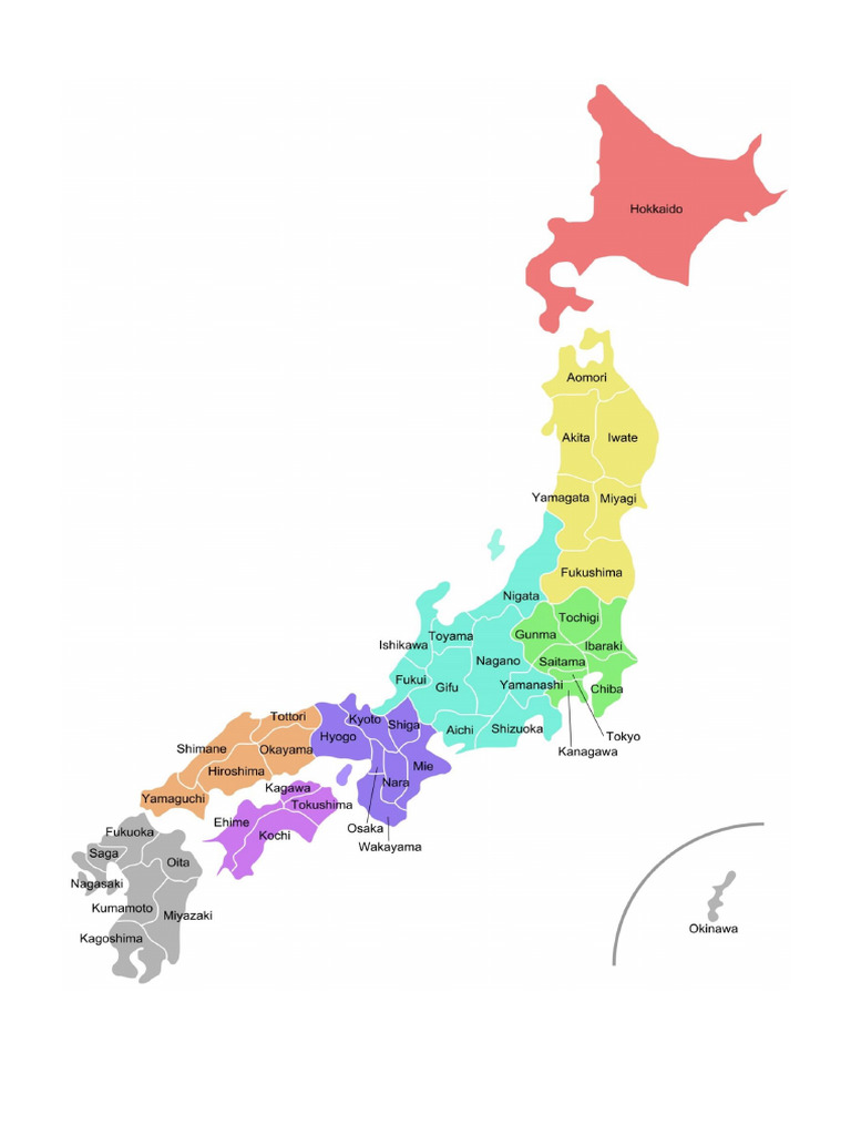Japan Map | PDF