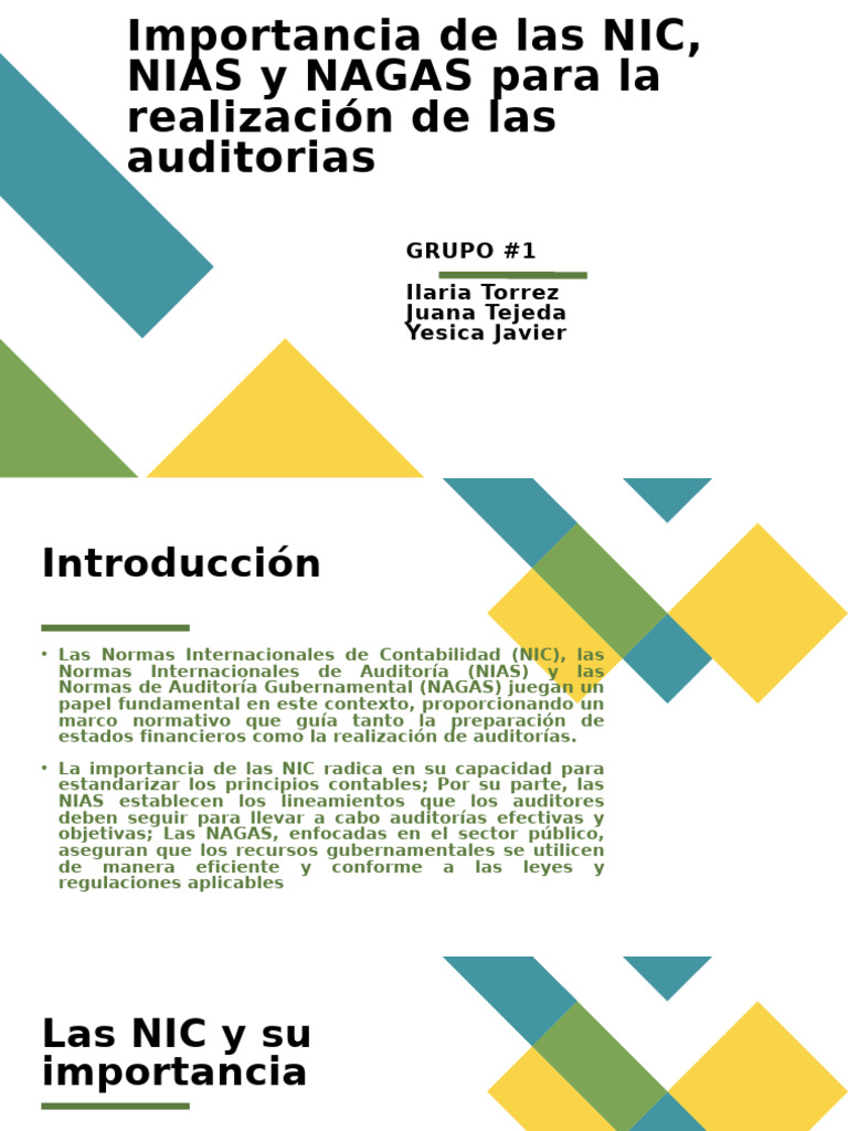 Grupo 1 - Auditoria 1 | PDF | Auditoría | Contabilidad
