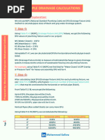 DFU Calculations for Toilet Plumbing | PDF | Plumbing | Toilet