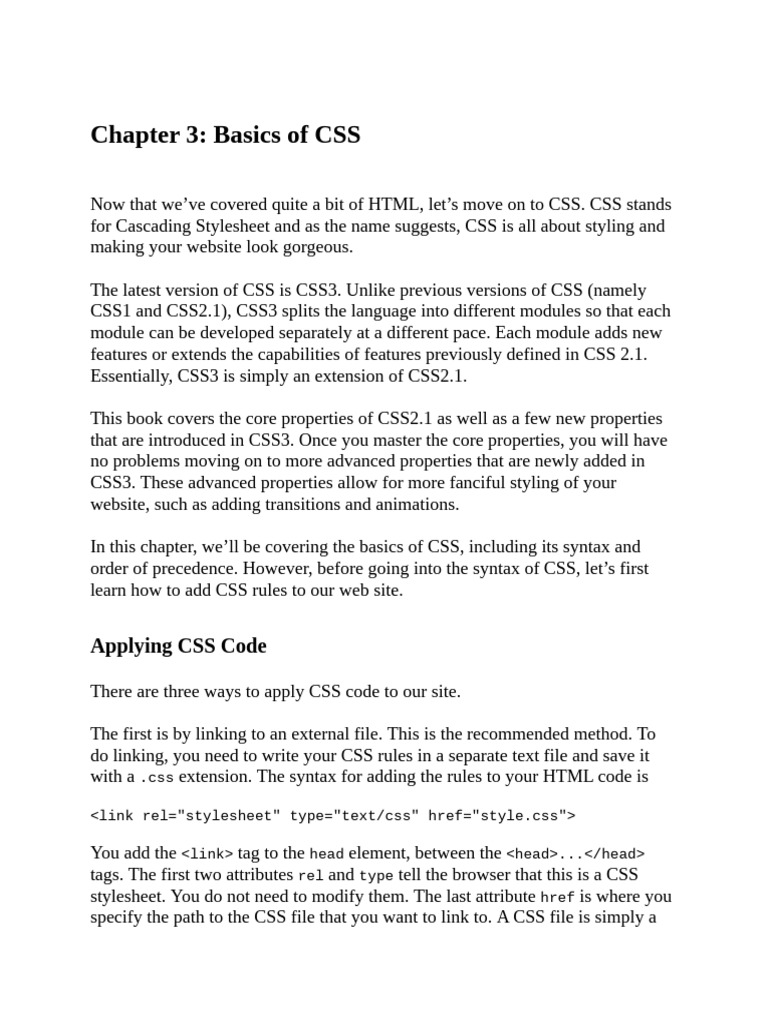 202005171817289608priyanka WT Cascading Stylesheet CSS Part 2 | PDF | Html Element | Html