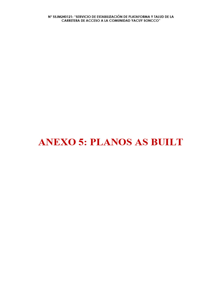Planos As Built | PDF