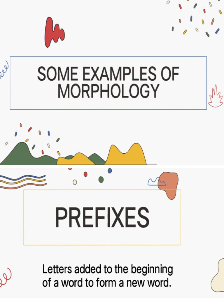 Examples of Morphology (Aima Plata) | PDF