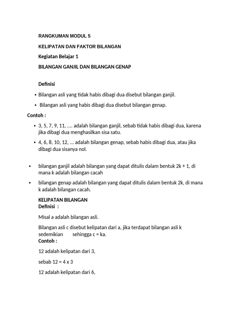 Rangkuman Modul 5 Dan 6 | PDF