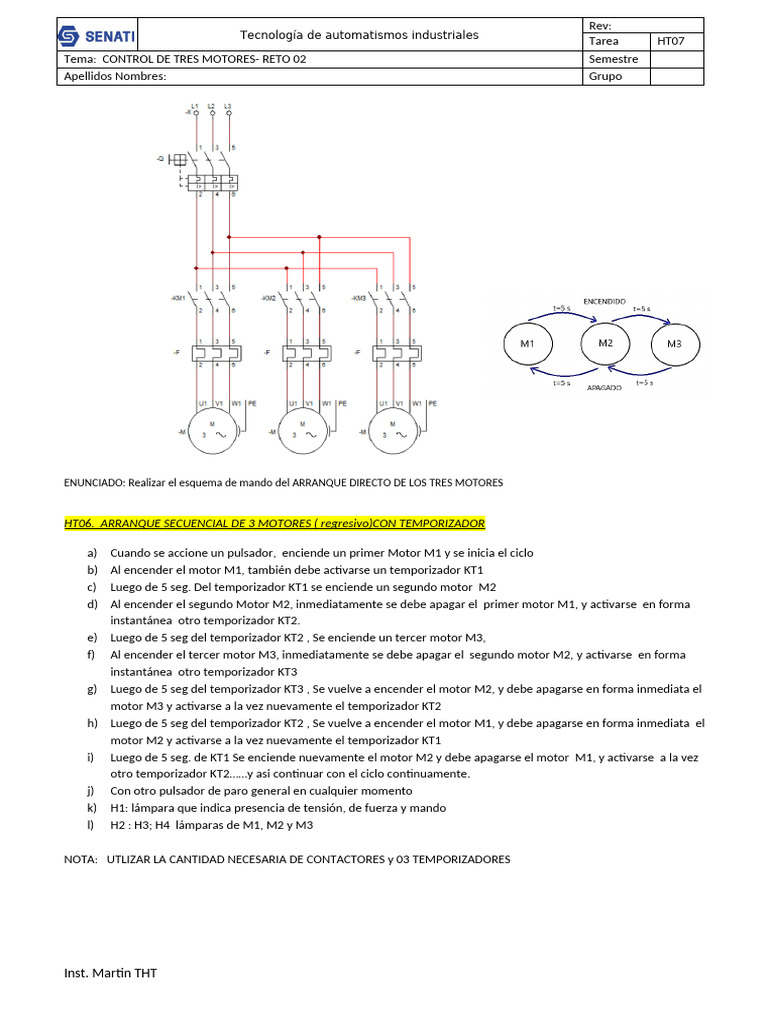 Ejercicio-T07-Reto 02-Tres Motores | PDF