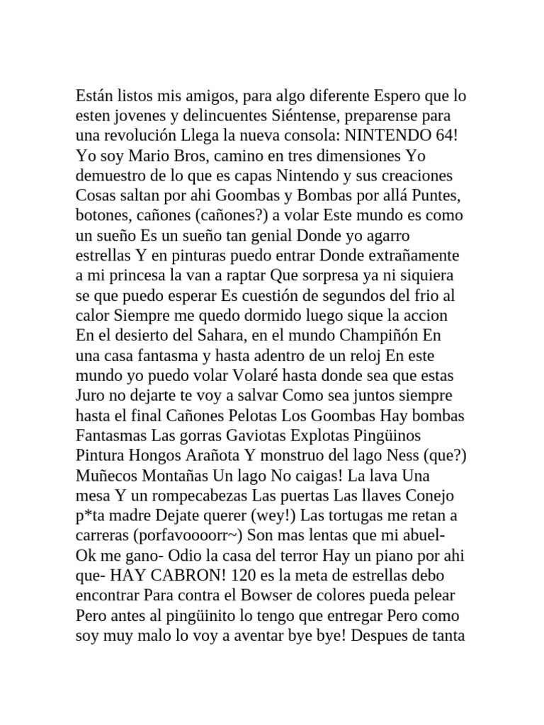 Están Listos Mis Amigos | PDF