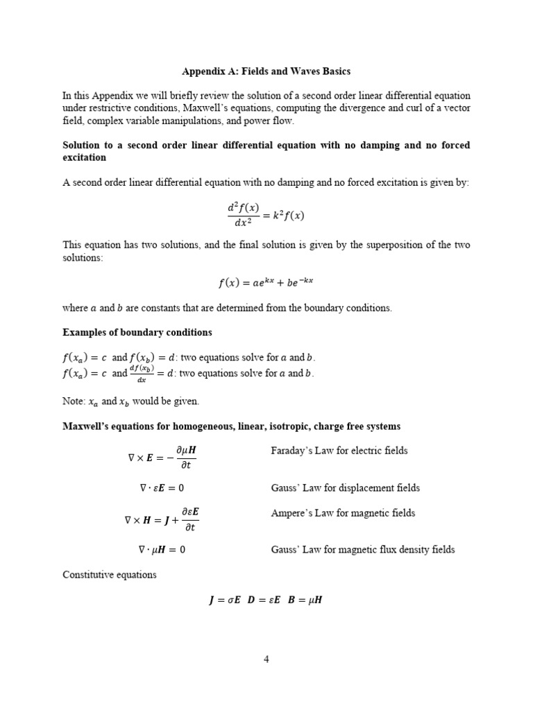 Fields and Wave Basics | PDF | Maxwell's Equations | Applied And Interdisciplinary Physics