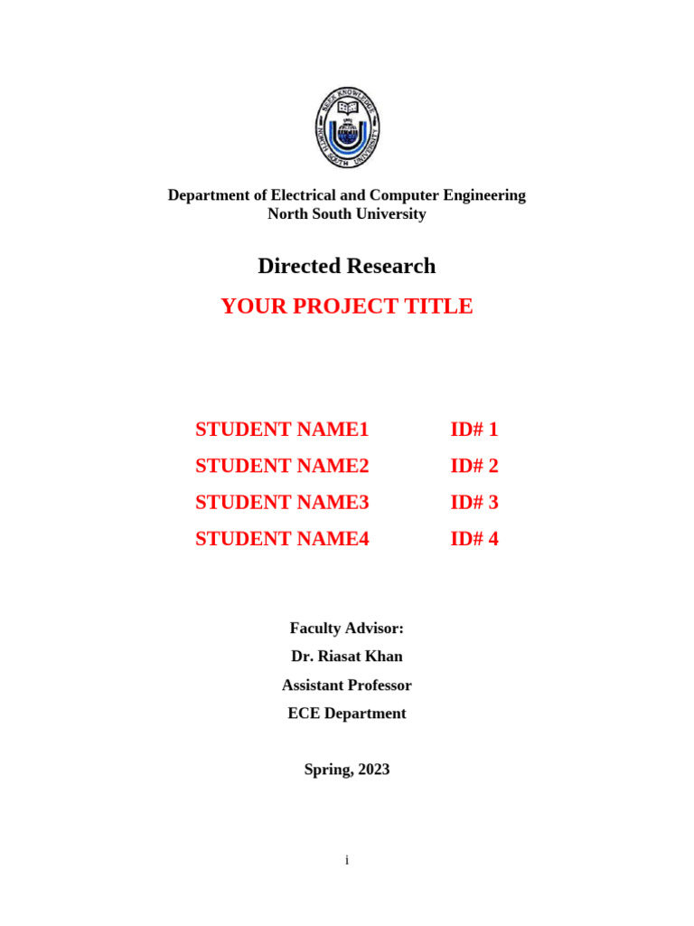 498R Final Report Template v1 | PDF | Deep Learning | Software
