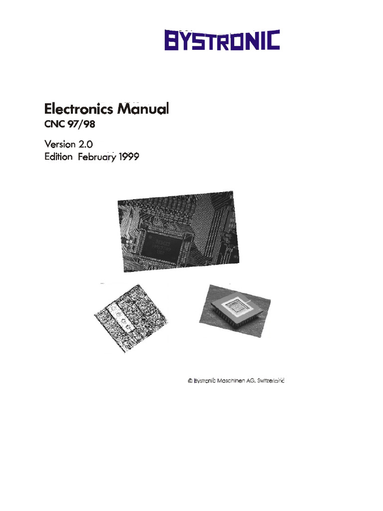 Electronics Manual CNC | PDF | Electrostatic Discharge | Mains Electricity