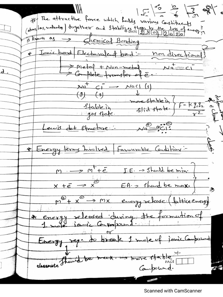 Chemical Bonding Complete | PDF | Materials Science | Chemistry