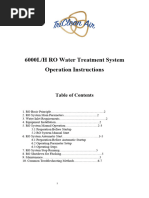Water Treatment Plant SOP Guide | PDF | Pump | Sodium