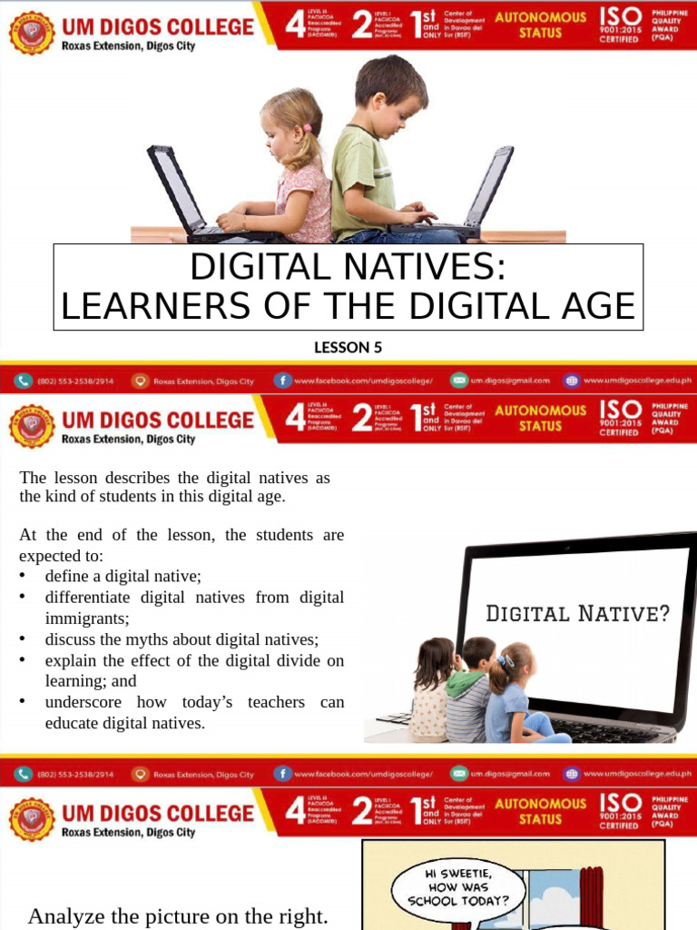 Digital Natives | PDF | Human Communication | Cyberspace