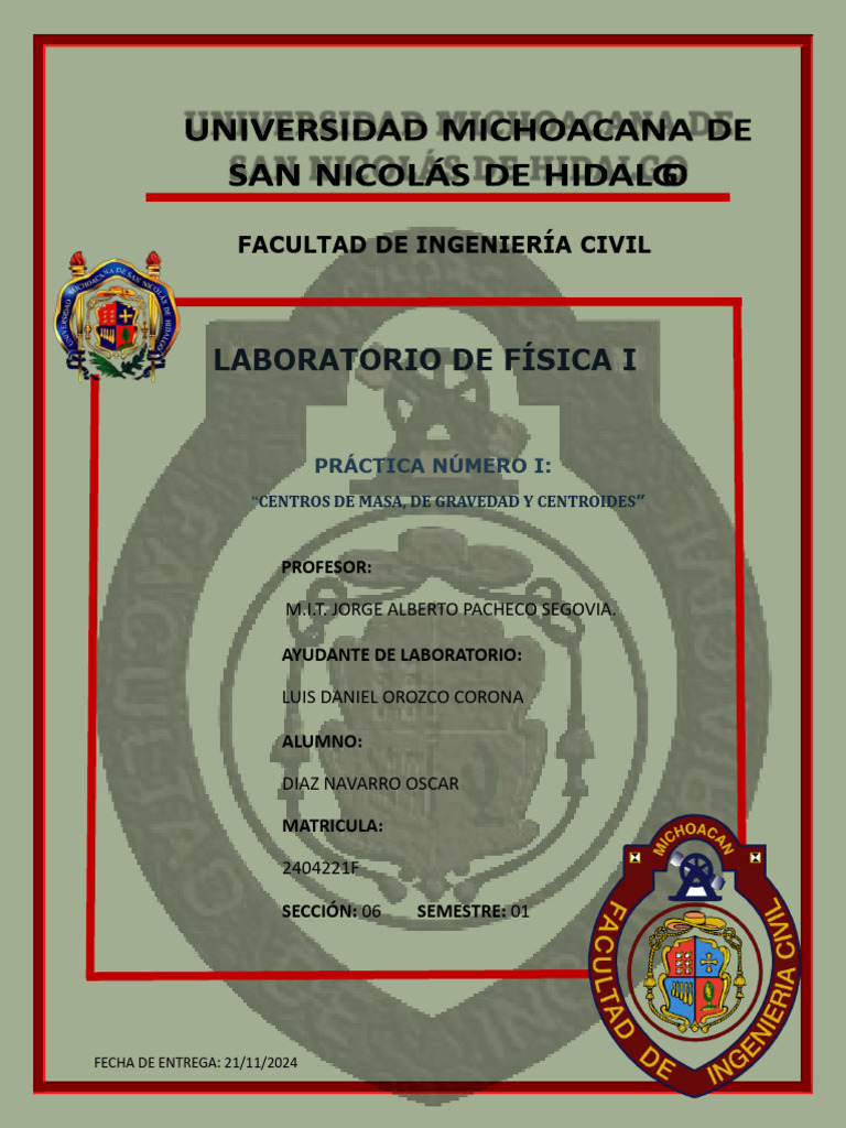 Centros de Masa y Gravedad en Física | PDF | Centro de masa | Gravedad
