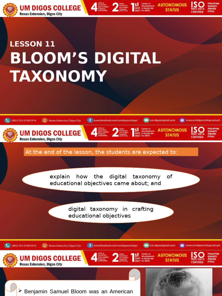 Blooms Digital Taxonomy | PDF | Tag (Metadata) | Cognition