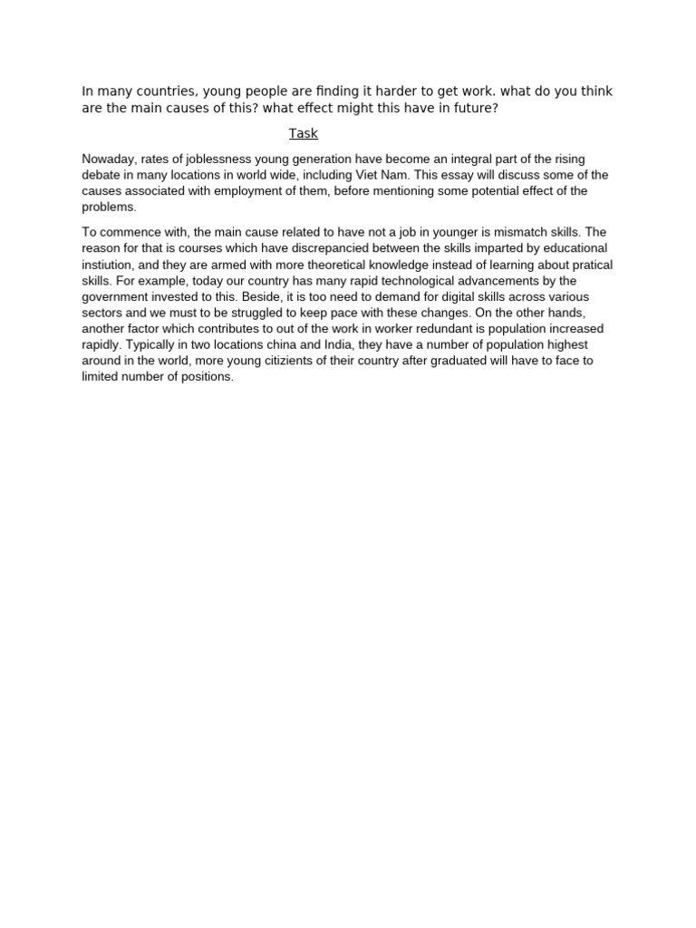 Writing Task 2 | PDF