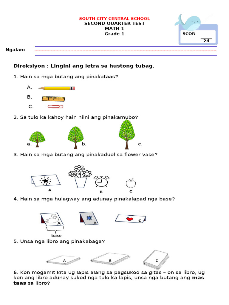 Q2 Math Periodical Test | PDF