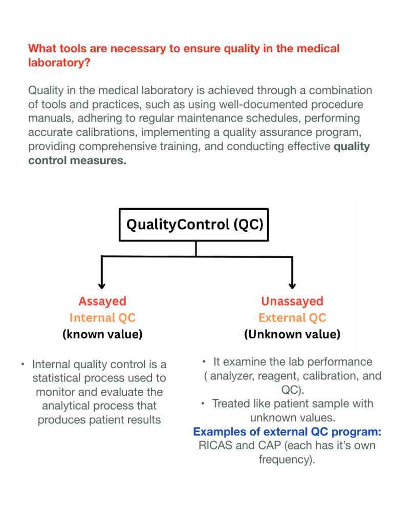 Quality Control, Westgard Rules in Medical Laboratory | PDF | Evaluation Methods | Science