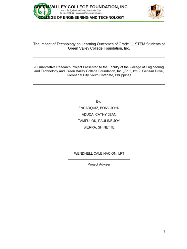Ms102 Research | PDF | Methodology | Survey Methodology