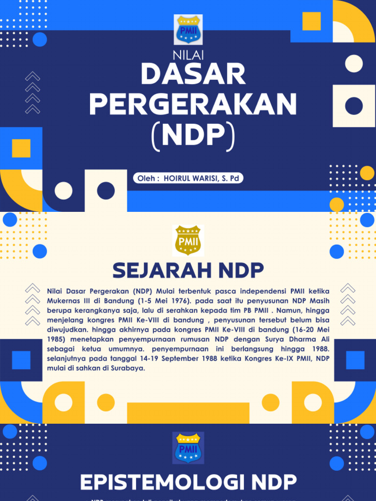NDP Pmii | PDF