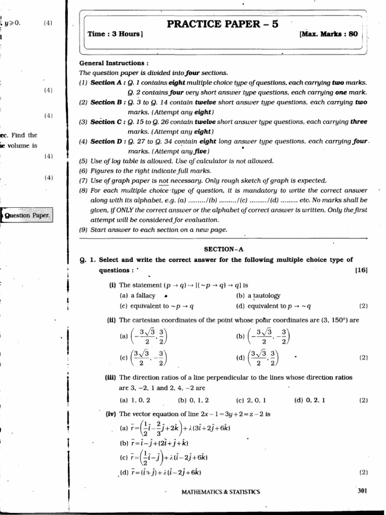 D0685 Math 05 Merged | PDF | Slope | Mathematical Physics