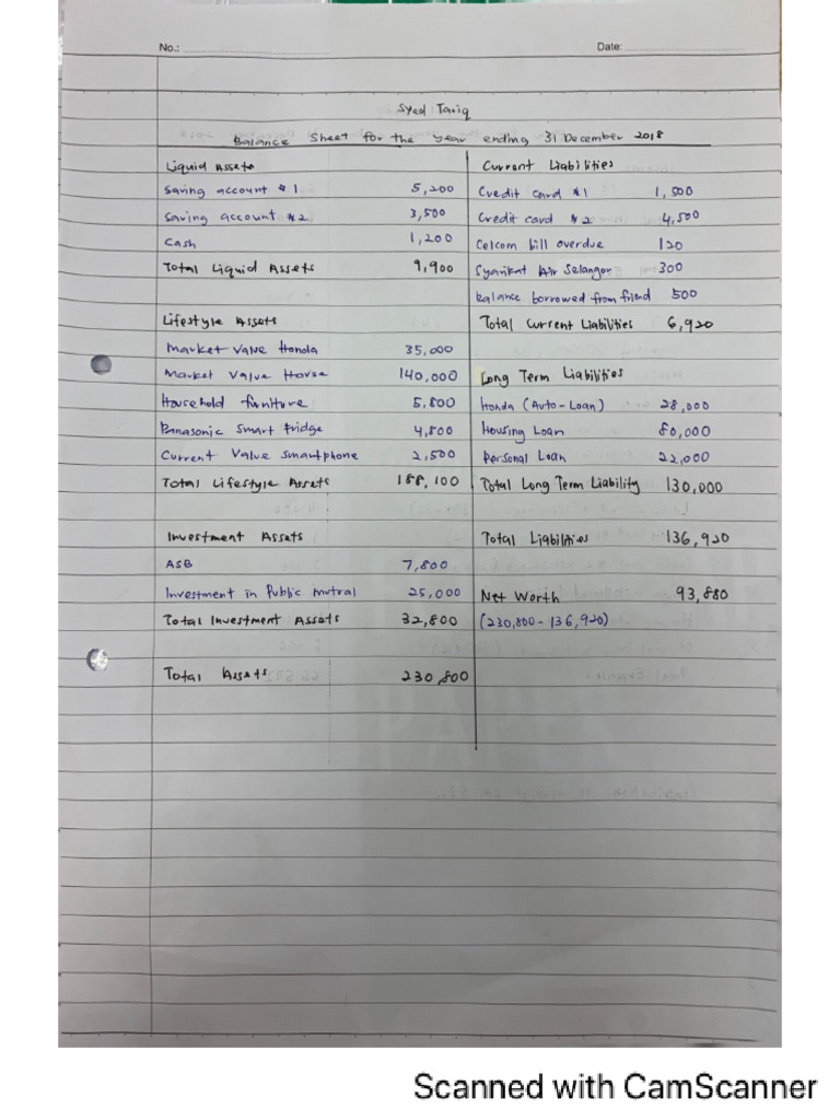 Exercise Fin533 | PDF