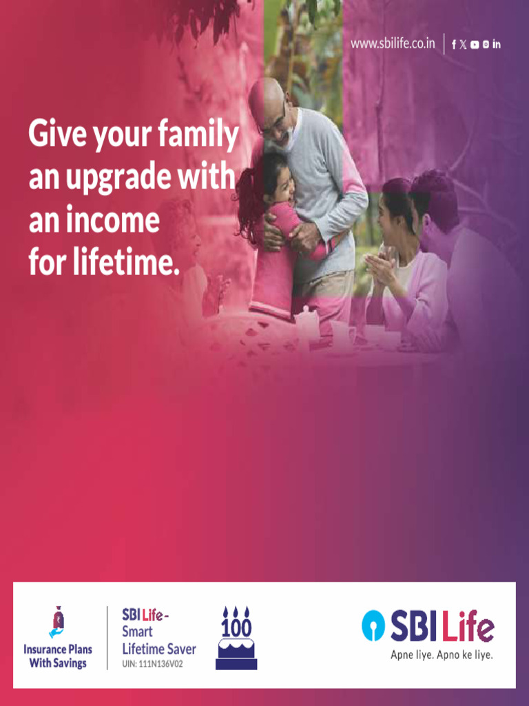 SBI+Life+-+Smart+Lifetime+Saver V02 Brochure Web+pdf | PDF | Insurance ...